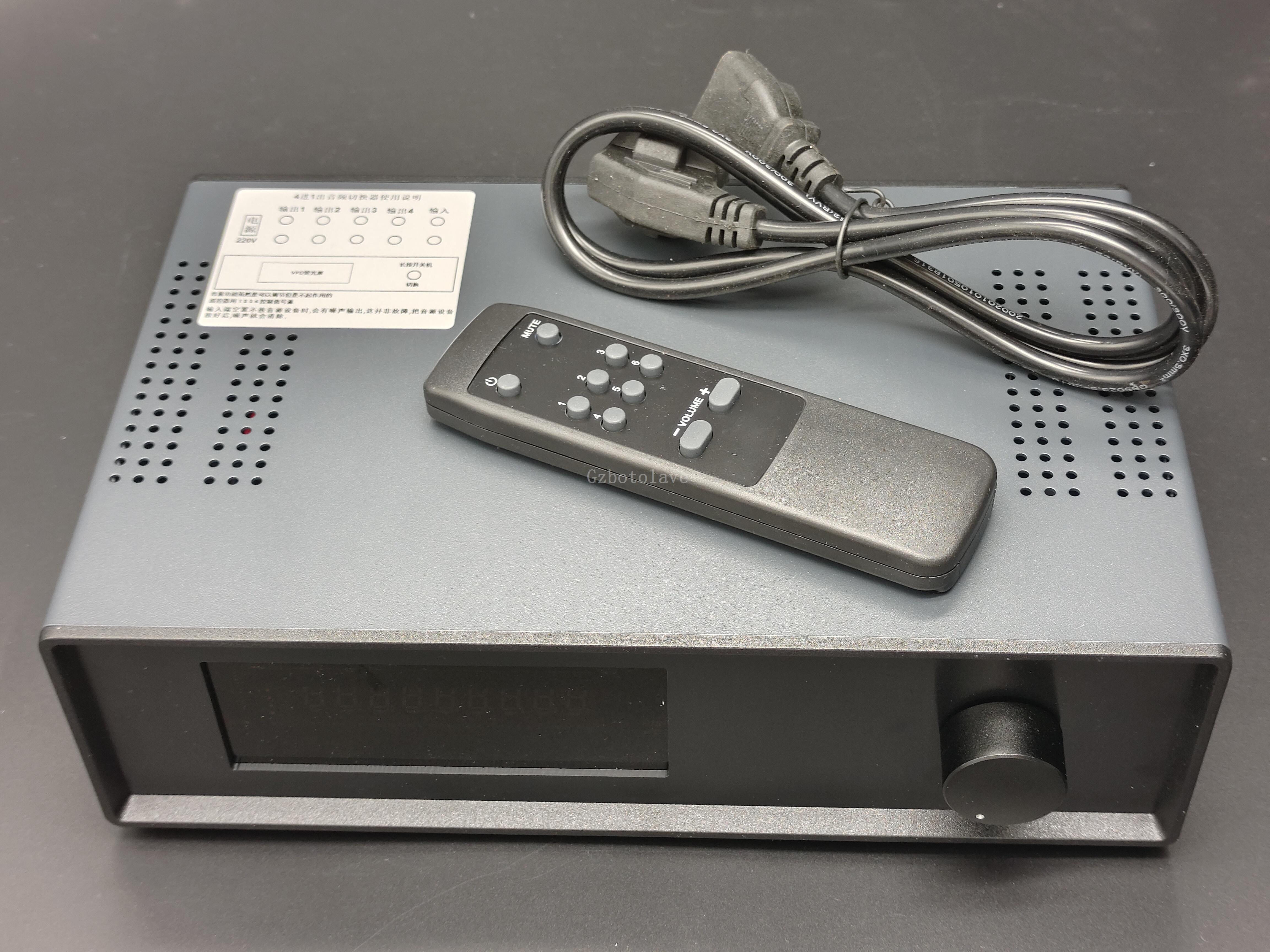 Remote control Fully balanced XLR interface 4-in-1-out 1 in 4 out ...