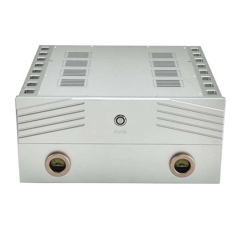 CJ-181 Deluxe aluminum Enclosure Class A Power Amplifier Chassis Big ...