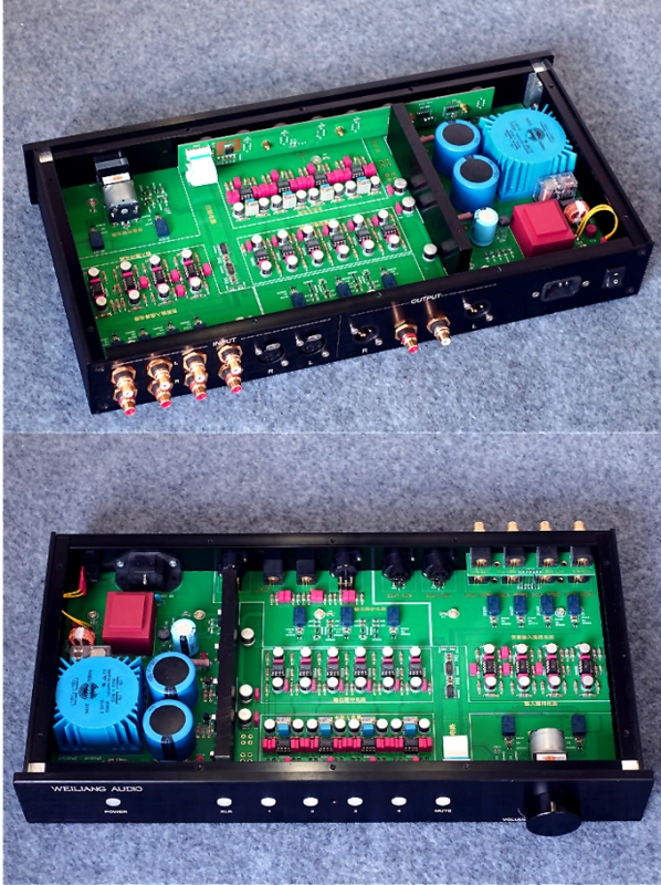 MBL6010 Preamp HiFi Fully Balanced Pre Amplifier Audio XLR RCA ...