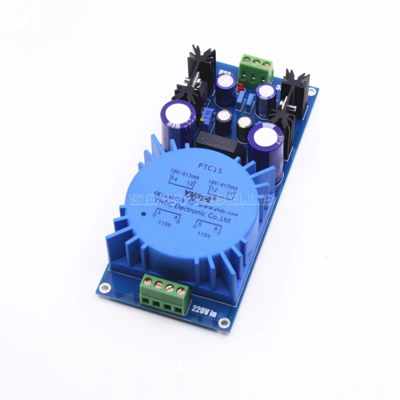 Assembled LM317 LM337 Transformer Output Adjustable Voltage Regulator ...