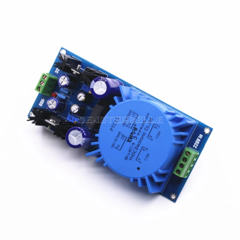 Assembled LM317 LM337 Transformer Output Adjustable Voltage Regulator ...