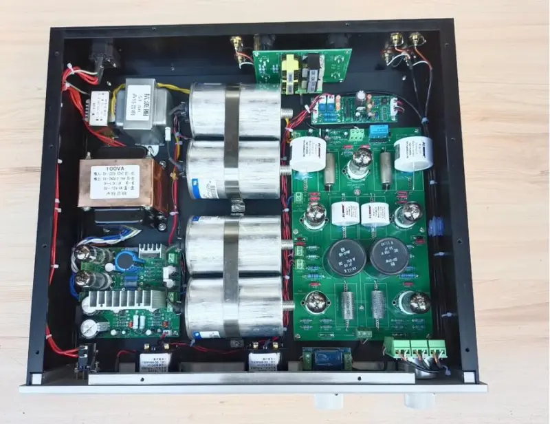 Assembled Refer to the CAT-SL1 HIFI tube preamplifier 6Z4（6X4）*2 ECC82 ...