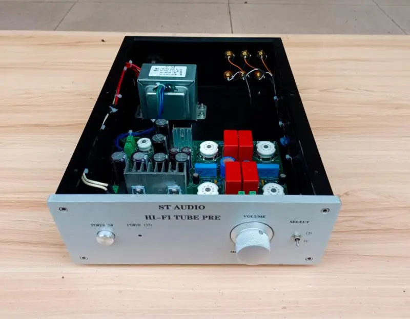 Reference Marantz7 Circuit hifi tube preamplifier with 6Z4 or 6X4 ECC83 ...