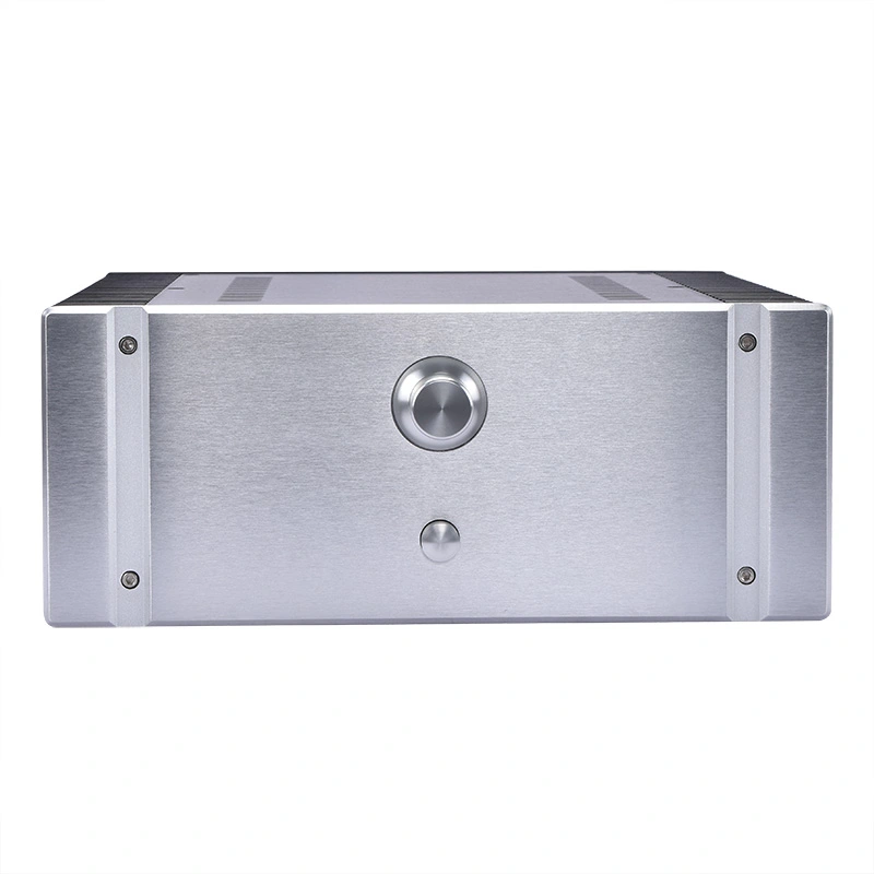 3213 Aluminum Preamplifier Enclosure/DAC Case/class A Amplifier Chassis Audio amp box with heatsink