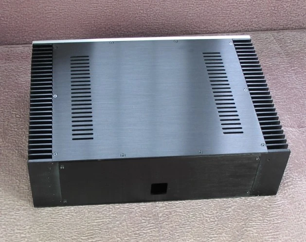 BZ4312 Full Aluminum Chassis Power Amplifier Case Class A Enclosure hifi DIY Powersupply box ...