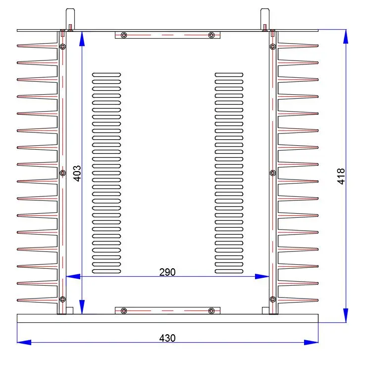 4320A All-aluminum Amplifier Chassis DIY Large Case Audio Amplifier ...