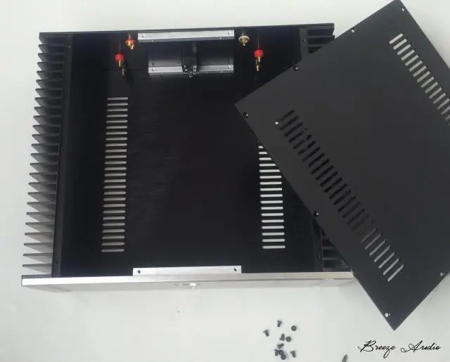 NEW 4313 Full Aluminum Class A amplifier Enclosure hifi DIY chassis ...