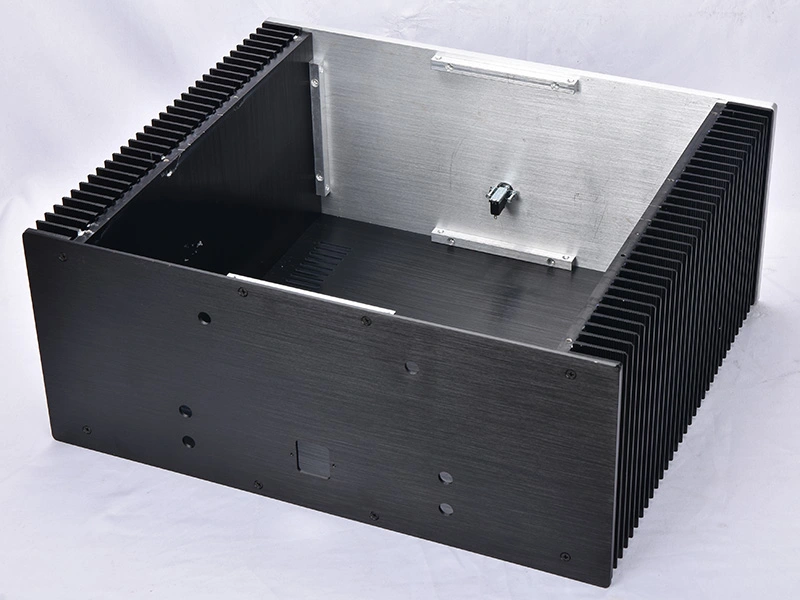 4820 Full aluminum chassis power amplifier chassis class A enclosure ...