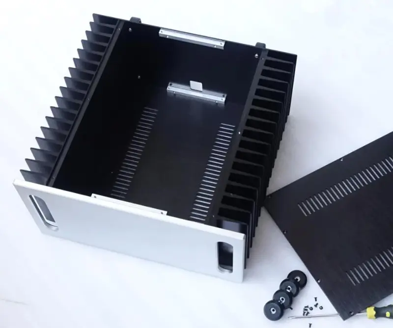 4320A All-aluminum Amplifier Chassis DIY Large Case Audio Amplifier ...