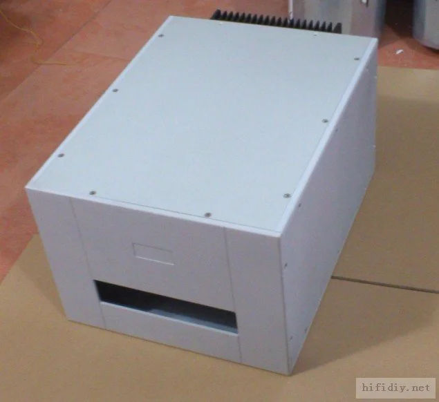 Luxury 3324 Full Aluminum Enclosure Audio Amplifier Chassis DIY Box Big ...