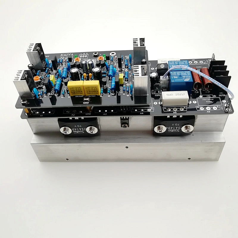 High power dual channel HIFI imported Sanken tube 2SA1494/2SC3858 stage ...