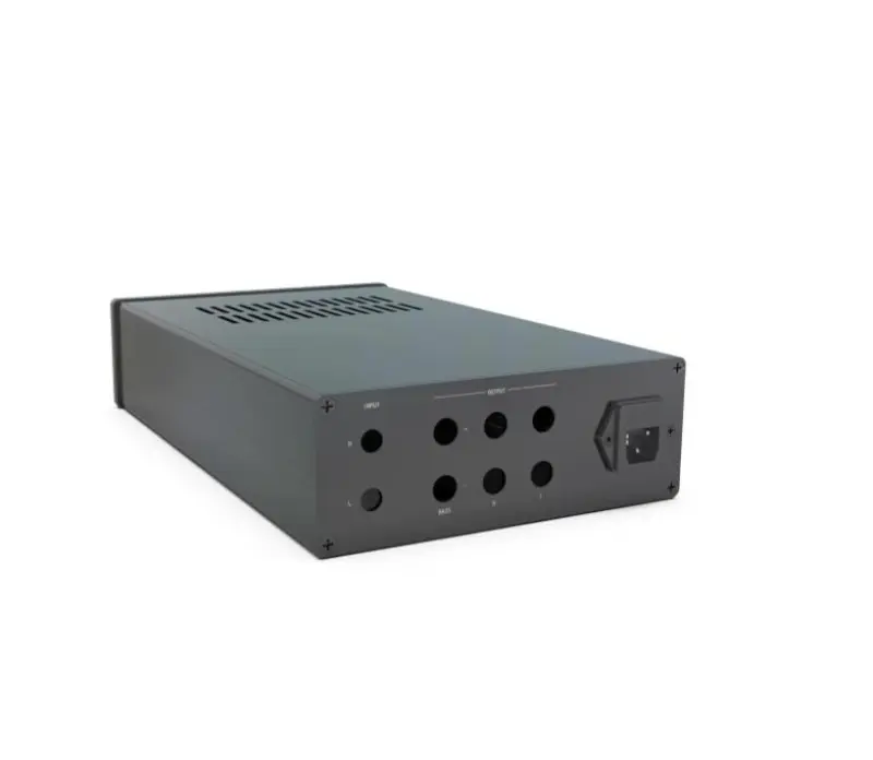 1907 tone version Full aluminum DIY power amplifier chassis desktop AMP ...