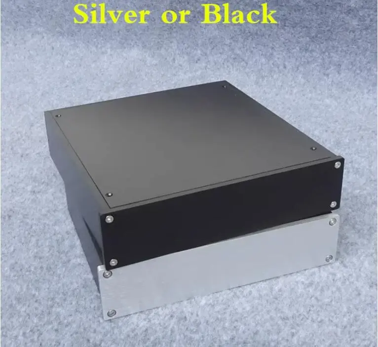 2205L Full Aluminum Headphone Enclosure Amplifier Chassis DAC Box Premplifier Case