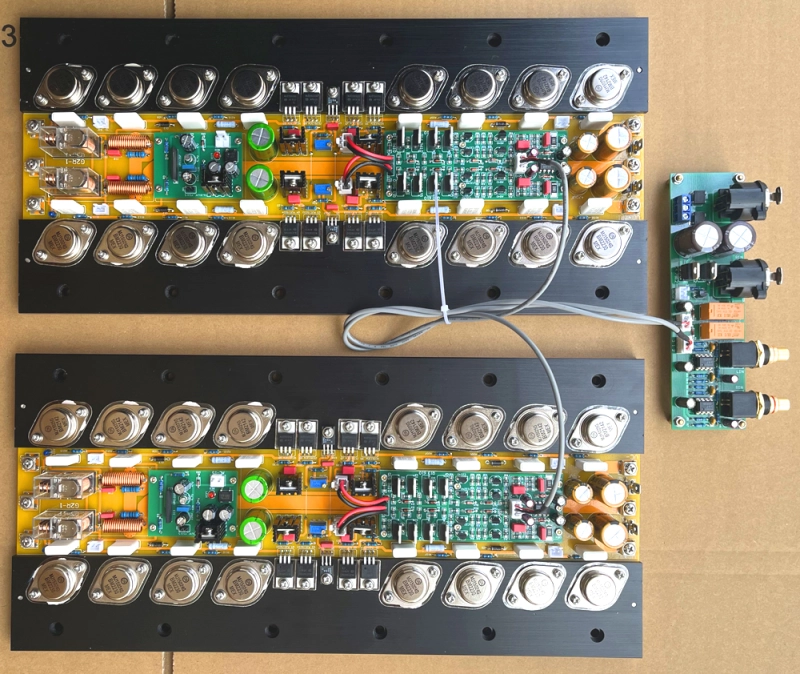 Assembled High power fully balanced power amplifier board Class A amp ...