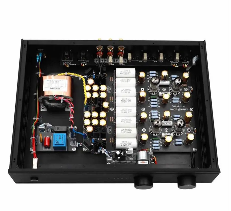 PRT-13A-BAL Remote Version Stereo Balance Tube Preamplifier Vacuum Tube ...