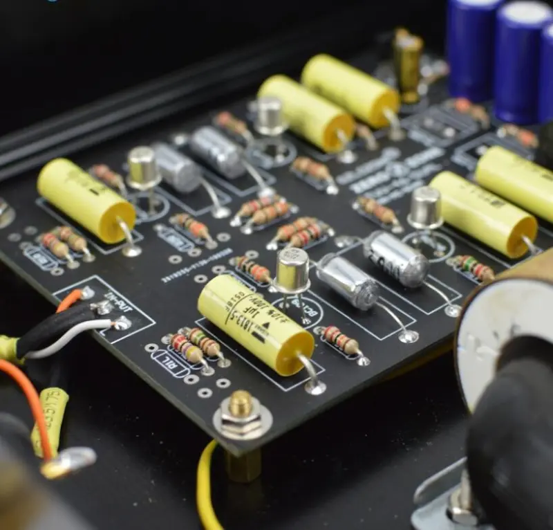 Finished Fully Discrete MC Phono Amplifier Base On Dual-TVV-46 Phono Amp