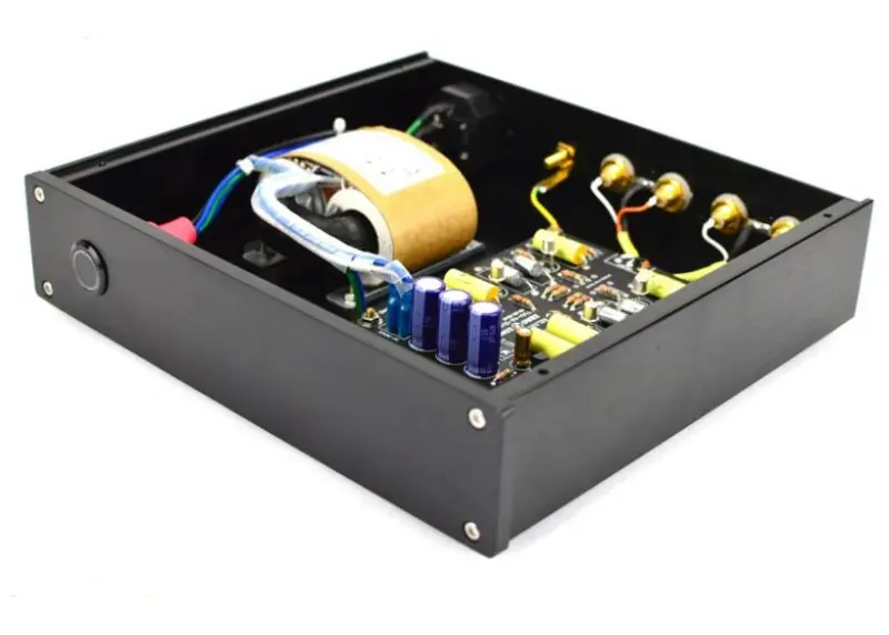 Finished Fully Discrete MC Phono Amplifier Base On Dual-TVV-46 Phono Amp