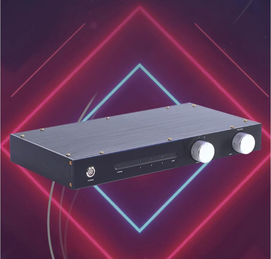 C-245 Fully balanced transistor class A preamplifier hifi preamp ...