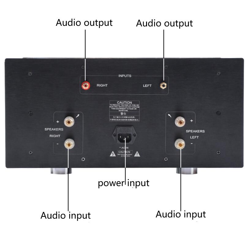 KSA60 HiFi high-power Field effect transistor class A 60W*2 Amplifier ...
