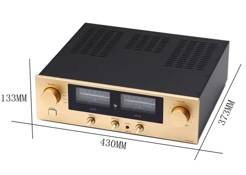 E800 200W+200W High-Power HIFI Amplifier with MJ15024 15025 Metal ...