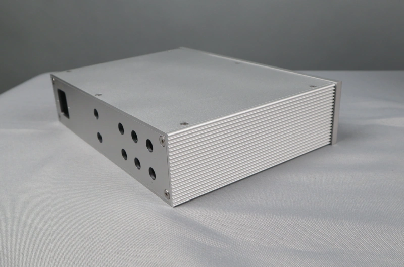 New Silver And Black 2606A Full Aluminum Chassis Power Amplifier Case Preamplifier Shell DIY ...