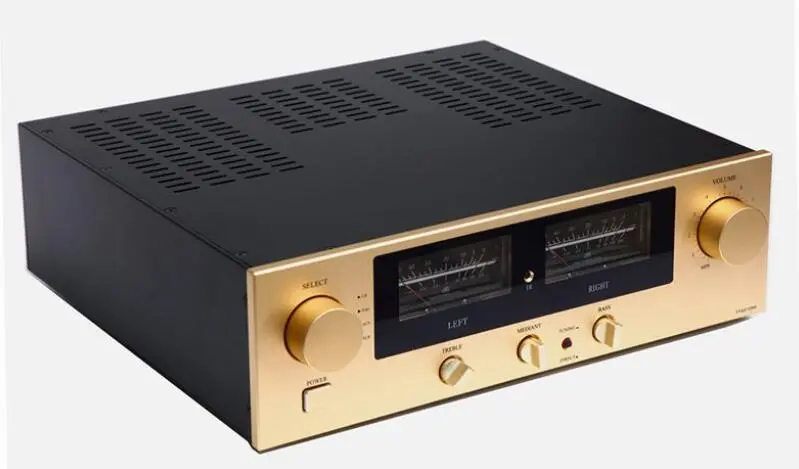 E800 200W+200W High-Power HIFI Amplifier with MJ15024 15025 Metal ...