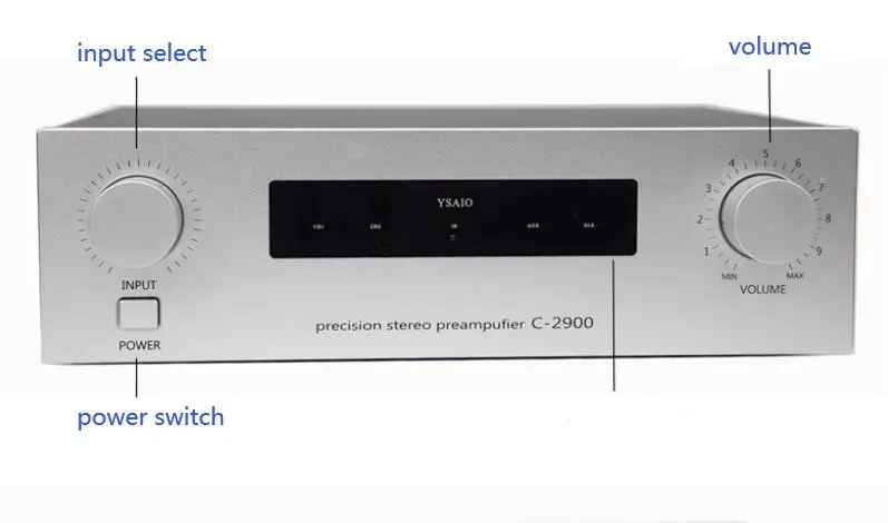 C2900 HiFi Fully balanced input fully discrete component Class A ...