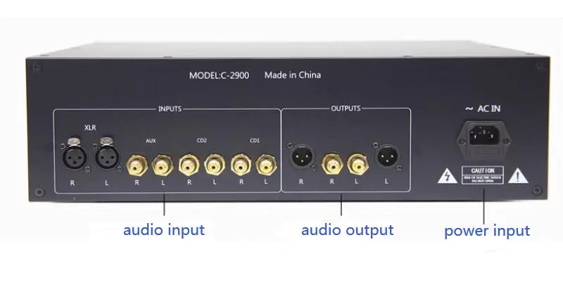 C2900 HiFi Fully balanced input fully discrete component Class A ...
