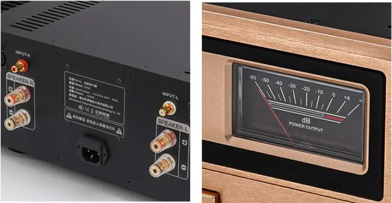 New classs AB 300W+300W high power hifi pure post stereo amplifier ...