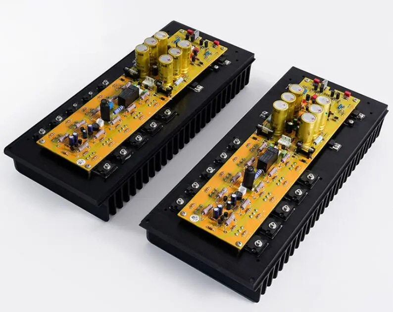 New classs AB 300W+300W high power hifi pure post stereo amplifier ...