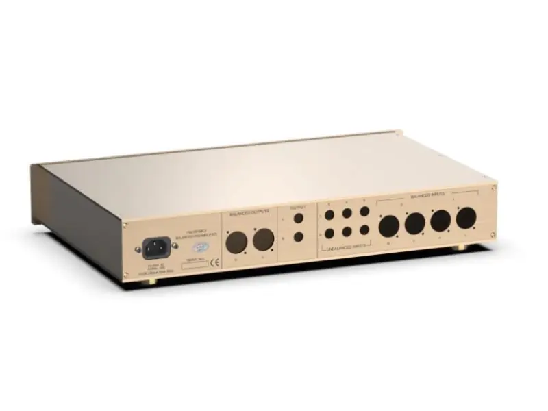 Reference FM Acoustics FM255 Golden/black All-Aluminum Power Amplifier ...