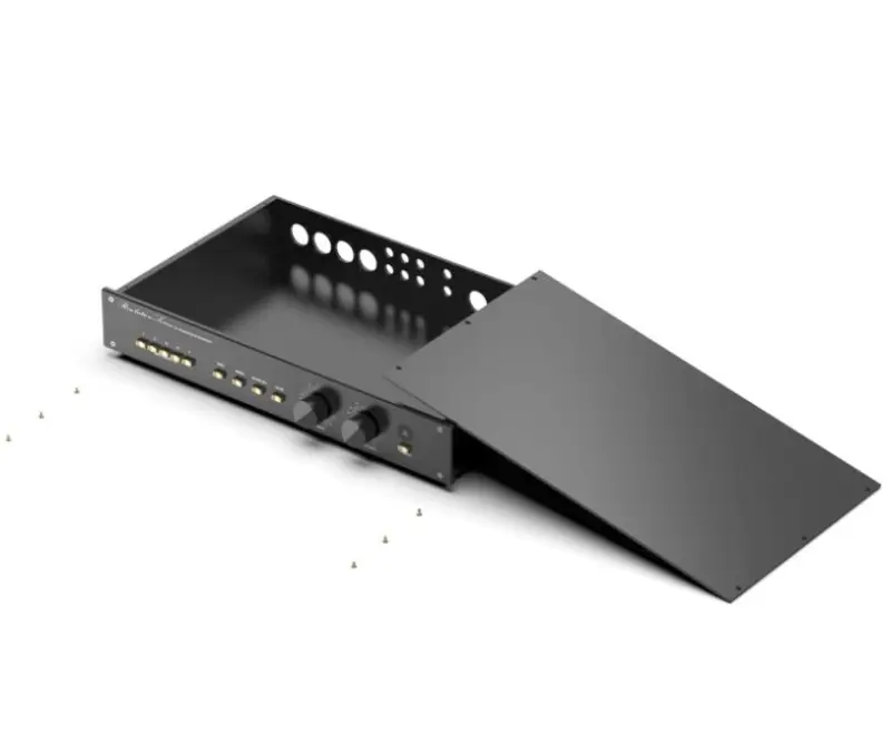 Reference FM Acoustics FM255 Golden/black All-Aluminum Power Amplifier ...