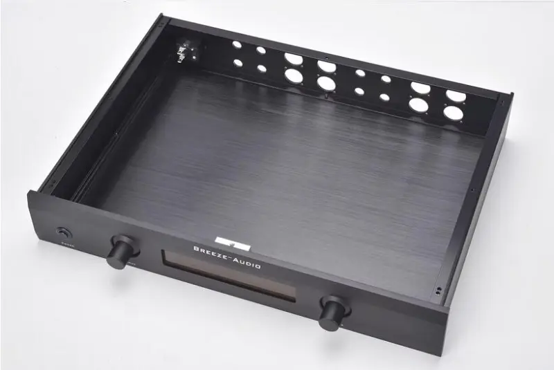 BZ4307J Black All Aluminum Preamplifier Enclosure XLR Pre-amp Case ...