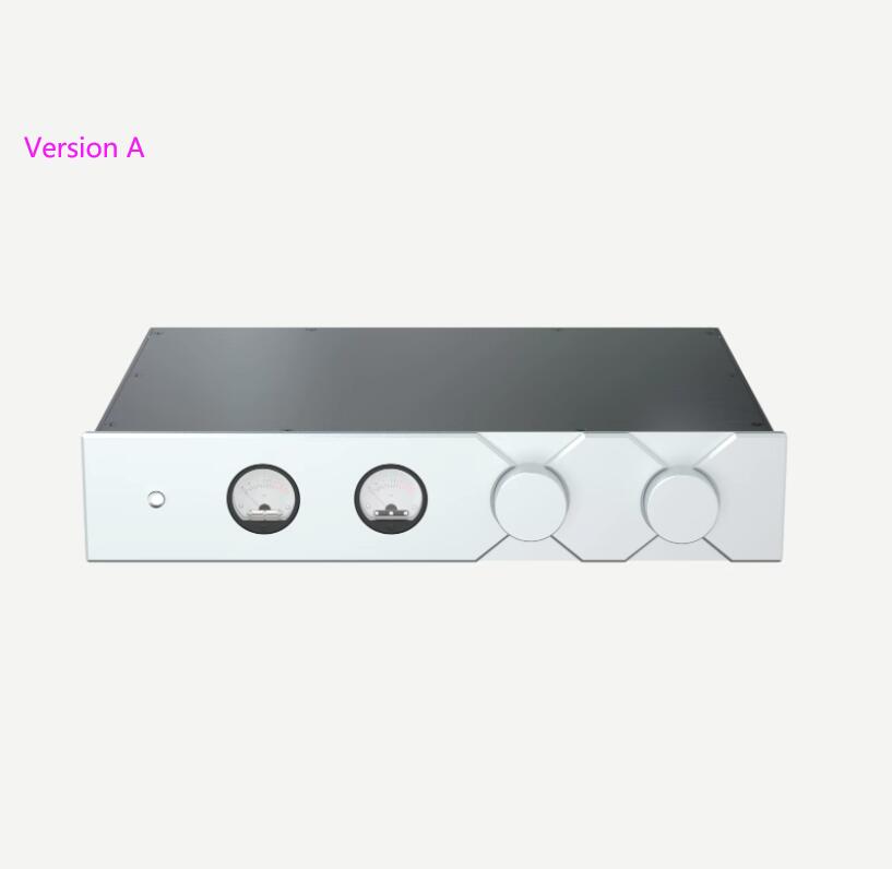 BZ4308 Aluminum Preamplifier Chassis With VU Meter DIY Audio Amplifier ...