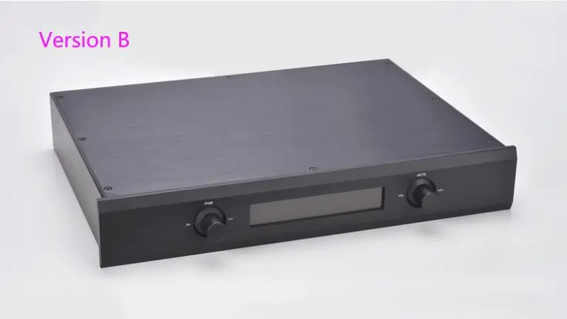 BZ4307J Black All Aluminum Preamplifier Enclosure XLR Pre-amp Case ...