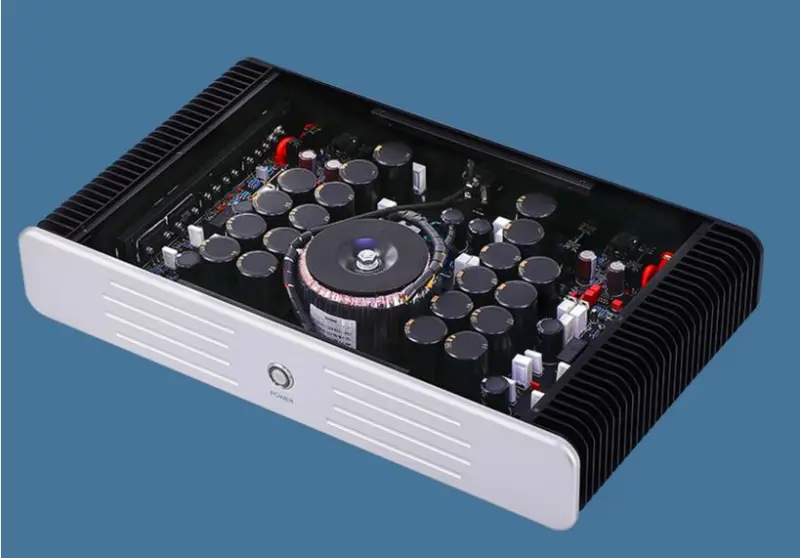 New 50W*2 HIFI Class AB stereo transistor power amplifier with balanced ...