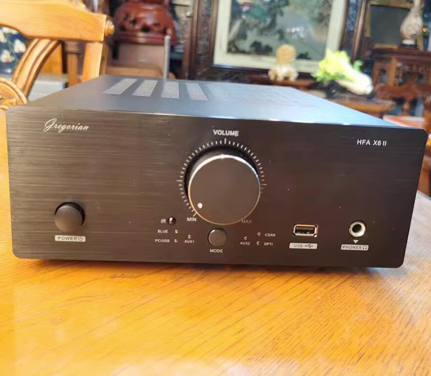 220W*2 Fully Balanced Class A Pure Music Amplifier HIFI Bluetooth USB ...