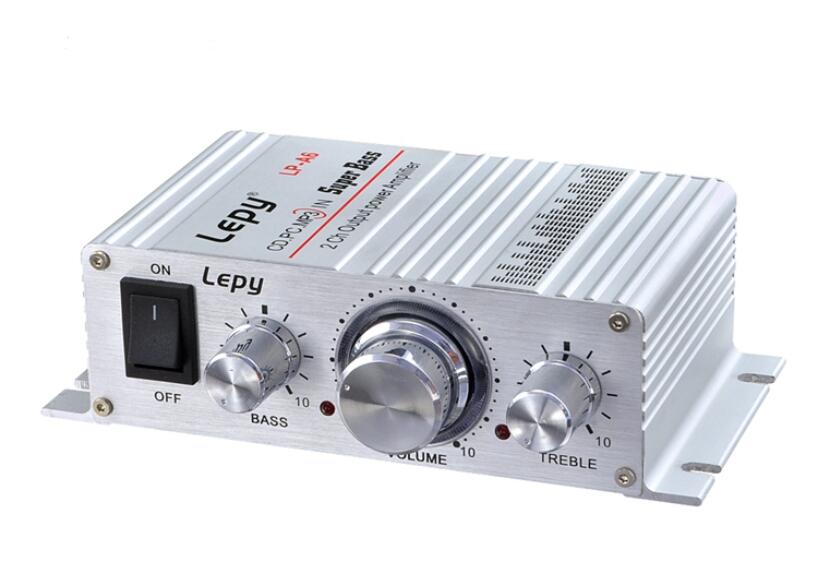 Lepy LP-A6 MINI Power Amplifier Digital Player HiFi Stereo Audio Car ...