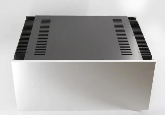 A50 Class A Power Amplifier Chassis All Aluminum Enclosure Audio Amp Case DIY Box 480MM*210MM*390MM