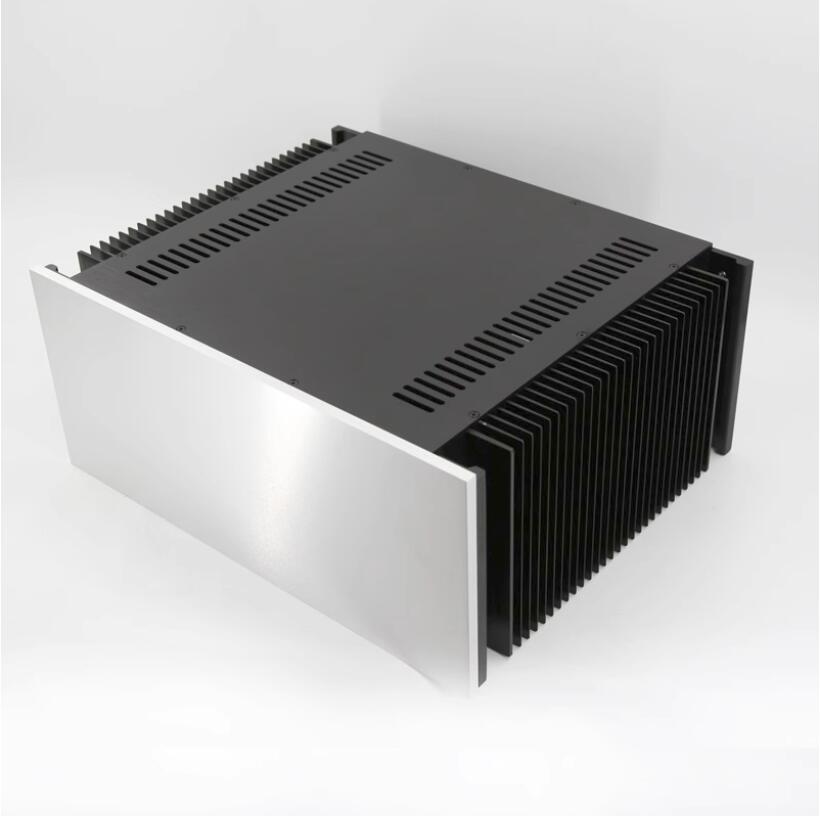 A50 Class A Power Amplifier Chassis All Aluminum Enclosure Audio Amp Case DIY Box 480MM*210MM*390MM