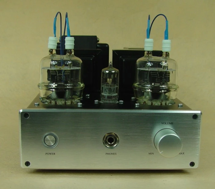 Finished HiFi 6N2+FU32 Vacuum Tube Headphone Amplifier Class A Power ...