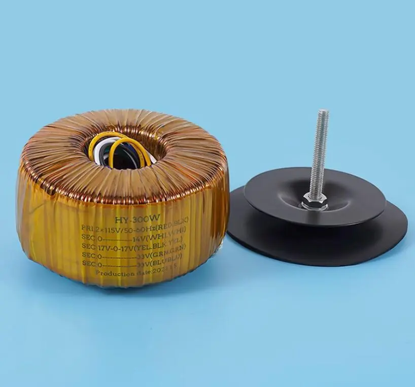 300W HiFi Audio Power Transformer Pure Copper Toroidal Transformer