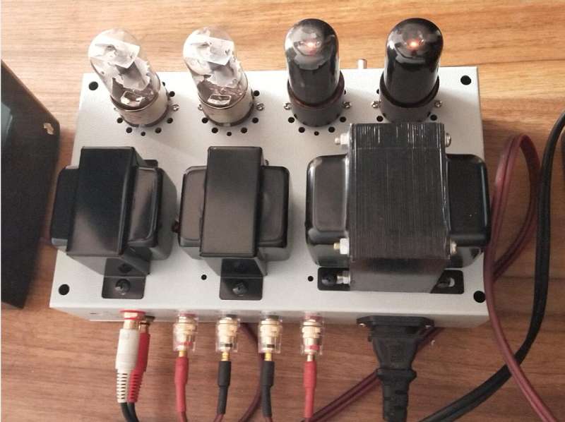 5W*2 Retro Style Single End Class A HIFI tube Power Amplifier 6G2P+6P6P ...