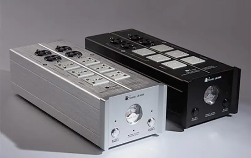 Bada LB-5500 HiFi Power Filter Plant Schuko Socket 8Ways AC Power Conditioner Audiophile Power ...