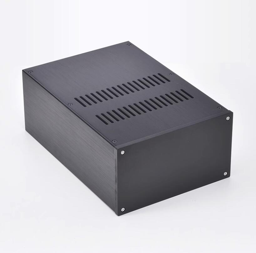 JC2212 DIY full Aluminum preamplifier Enclosure PSU Case Power Amplifier Chassis 220*120*311mm