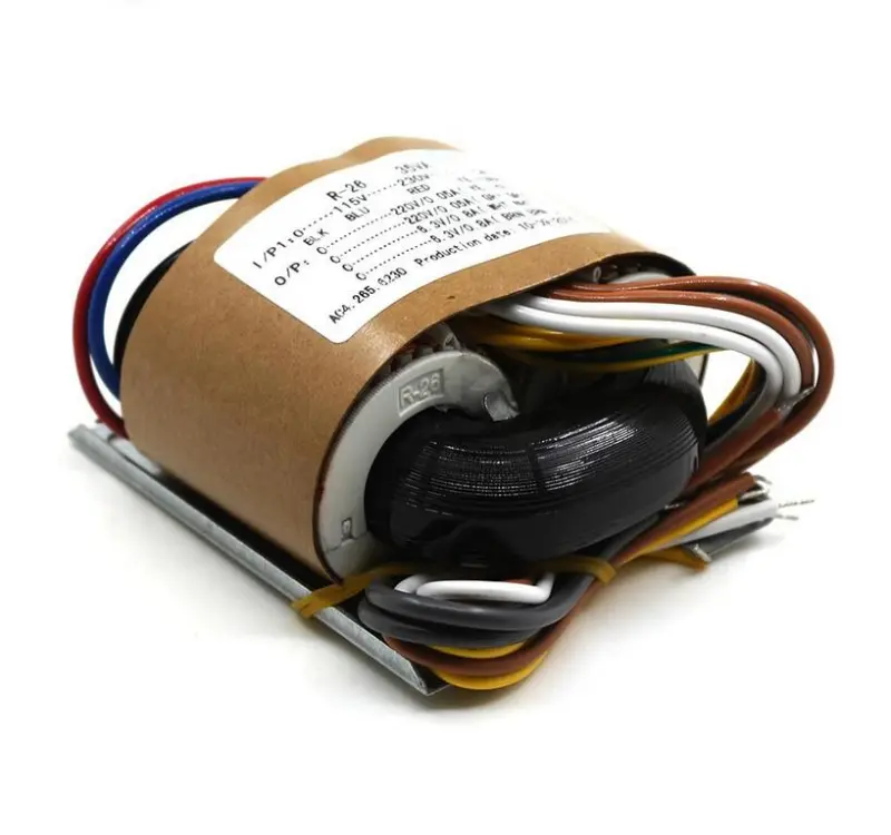 35W R type Oxygen free copper Power Transformer 35VA dual220V dual6.3V ...