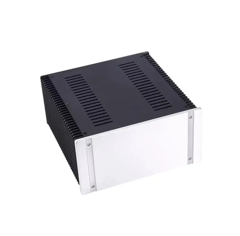 CJ--175 Full aluminum class A tube amplifier box HIFI preamp chassis DIY PSU case