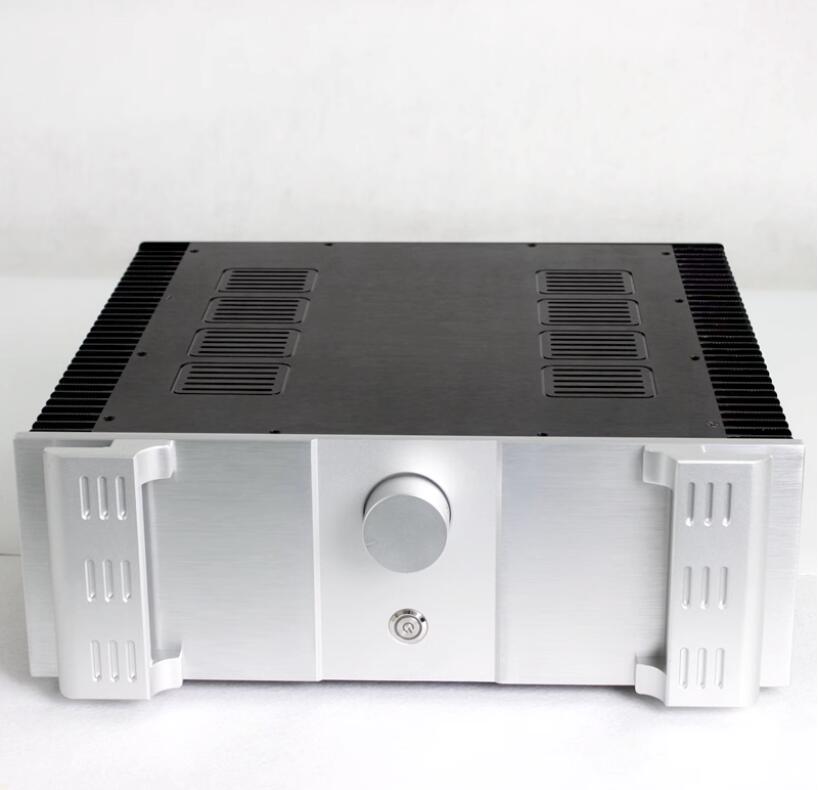 CJ160 Full Aluminum Enclosure Both Sides Heatsink / Power Amplifier Chassis DIY New Class A ...