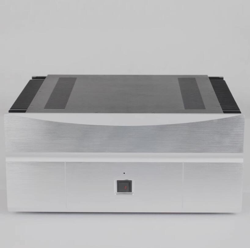CJ161 Full Aluminum Enclosure Both Sides Heatsink / Power Amplifier Chassis DIY New Class A ...
