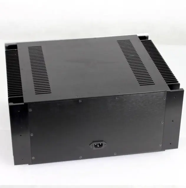 CJ161 Full Aluminum Enclosure Both Sides Heatsink / Power Amplifier Chassis DIY New Class A ...